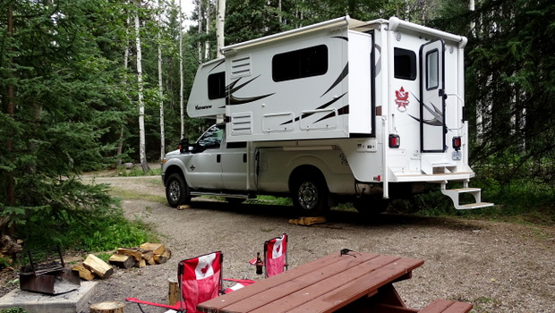 Kerkeslin Mountain Campground, Jasper National Park, Jasper, Alberta ...