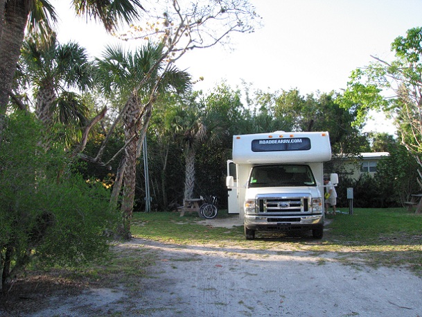 Periwinkle Park & Campground, Sanibel Island, Florida | Womo-Abenteuer