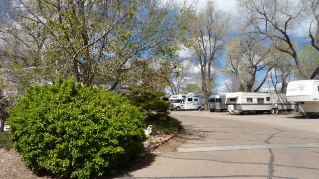 Trailer Ranch RV Resort, Campground, Santa Fe, New Mexico | Womo-Abenteuer