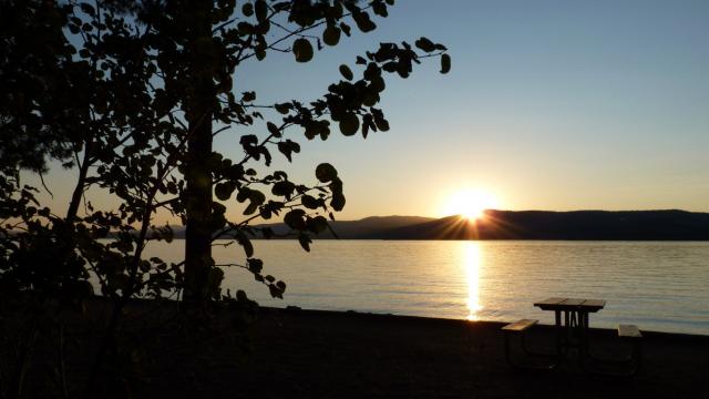 Flathead Lake State Park, Finley Point Campground, Polson, Montana ...