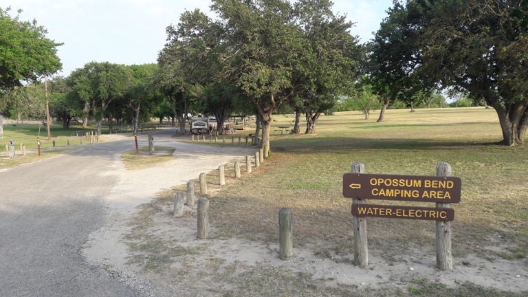 Lake Corpus Christi State Park, Campground, Mathis, Texas | Womo-Abenteuer