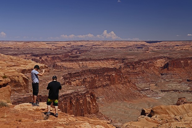 14. Rund um Hanksville: Burr Point (Dirty Devil Overlook) | Womo-Abenteuer