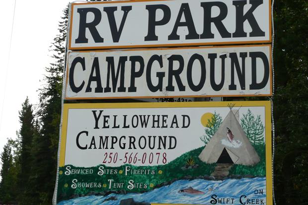Yellowhead Campground & RV Park, Valemount, British Columbia, Canada ...